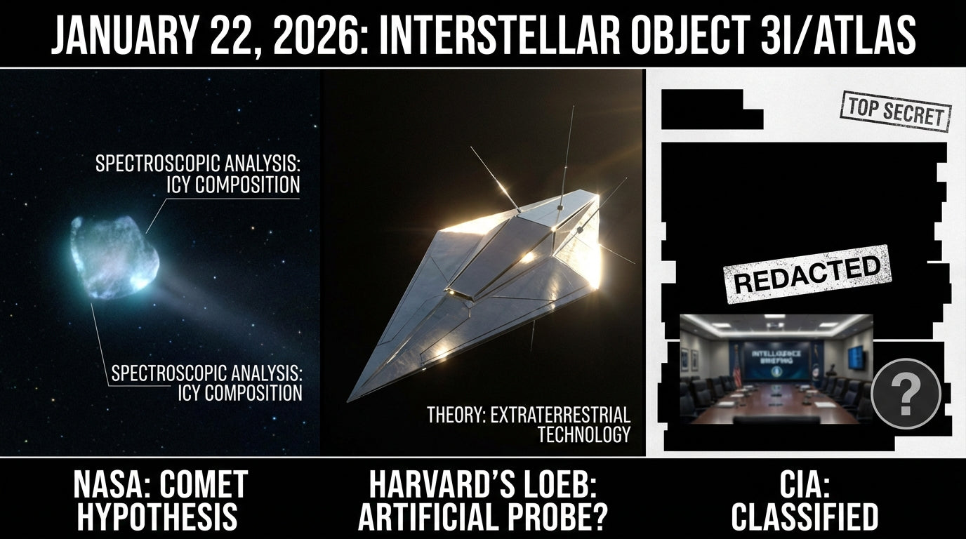 3I/Atlas Exposed: The CIA Secret and the Day the Shadows Disappear – What Then? Studio