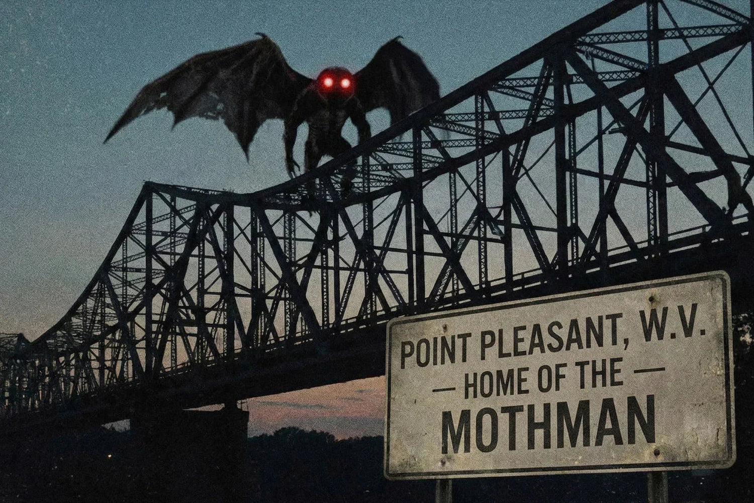 The Mothman and the Point Pleasant Bridge Collapse – What Then? Studio