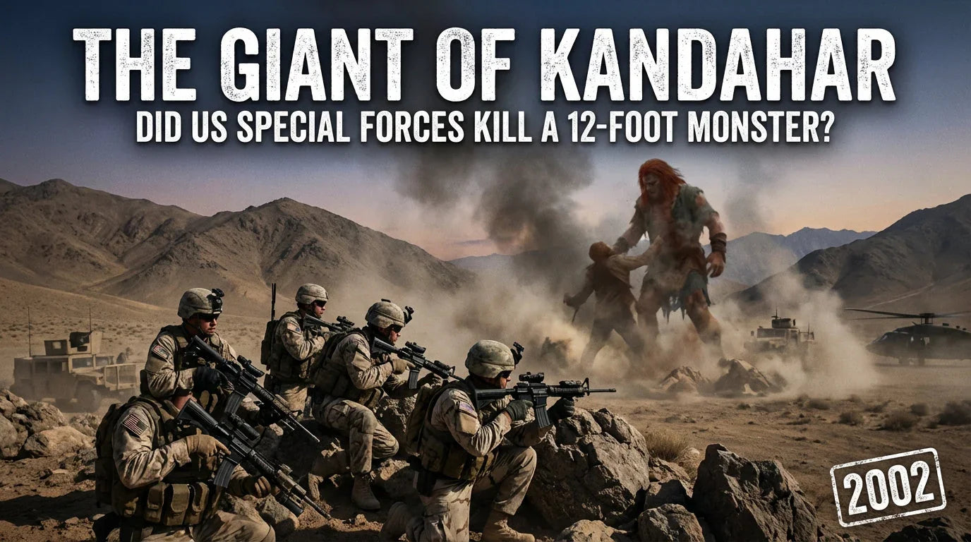 The Giant of Kandahar: Did US Special Forces Kill a 12-Foot Monster ...