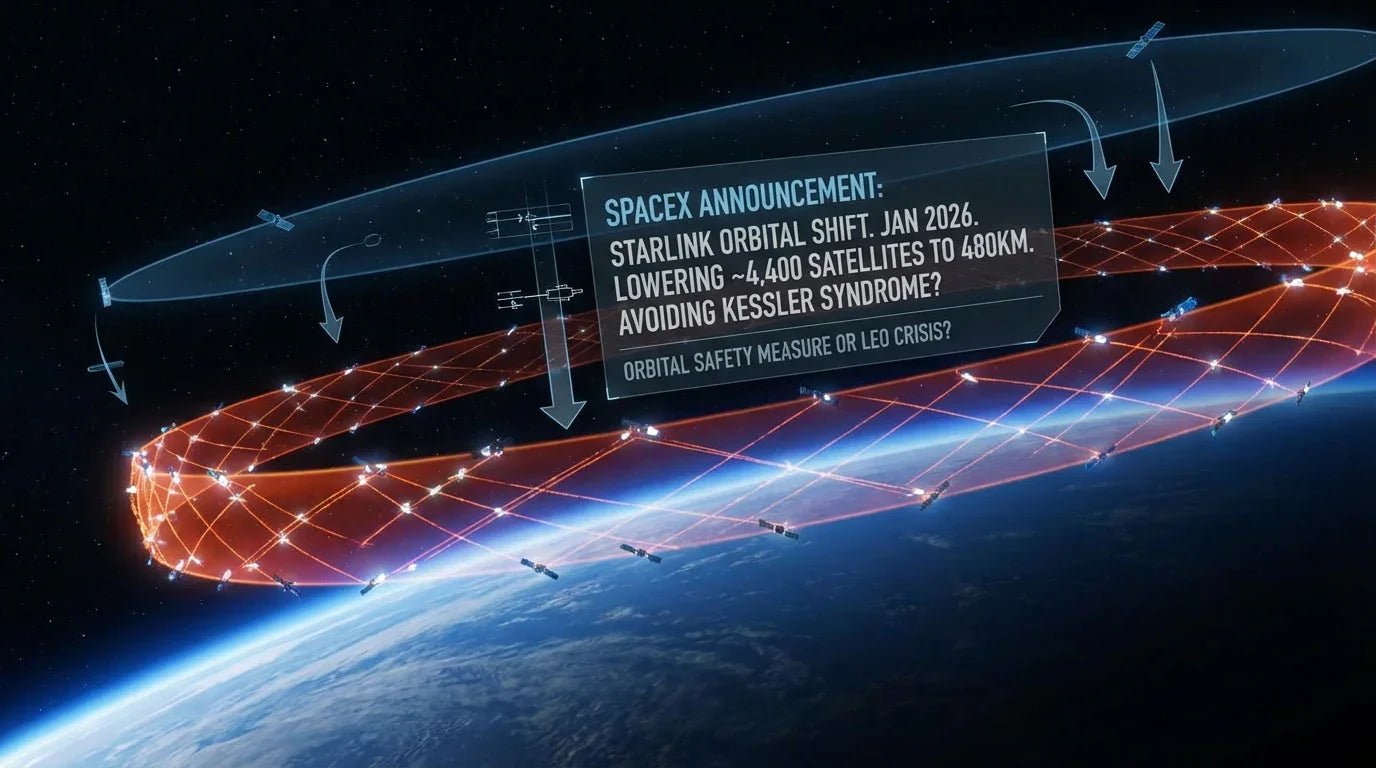 Kessler Syndrome Descent: Why SpaceX Is Dropping 4,000 Satellites ...