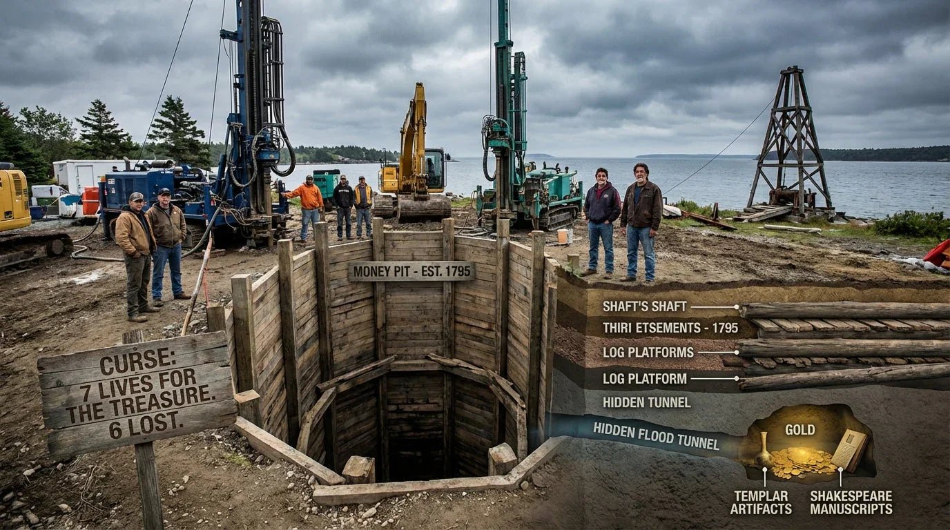 Mystifying Oak Island Money Pit: History & Curse – What Then Studio