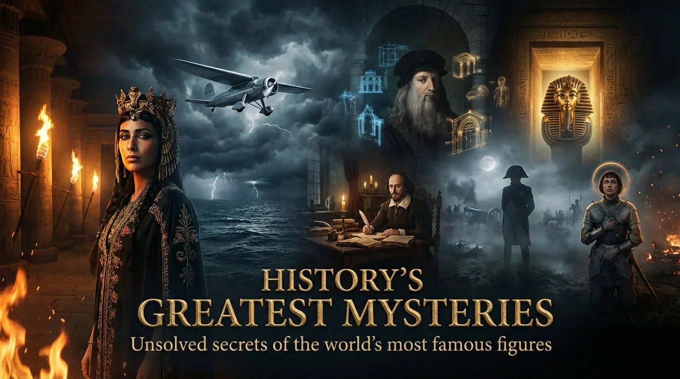 Unraveling Mysteries of Famous Historical Figures – What Then Studio